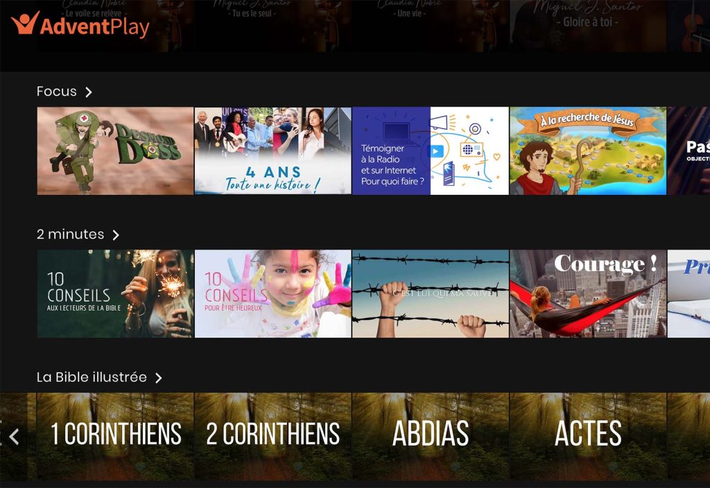 AdventPlay, le Netflix Adventiste est en ligne ! - Adventiste Magazine